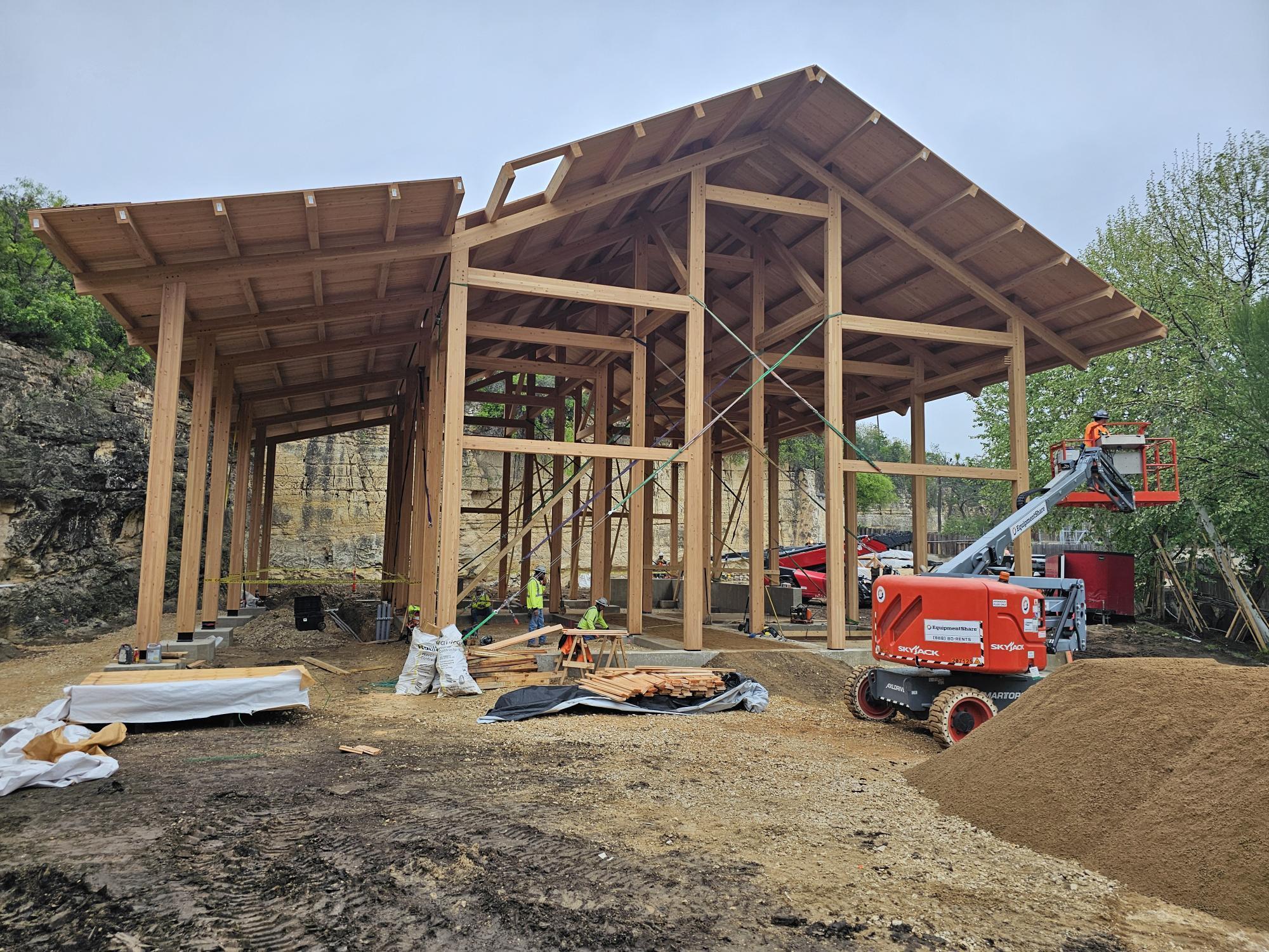 Timberlyne Commercial | San Antonio Zoo Giraffe Barn